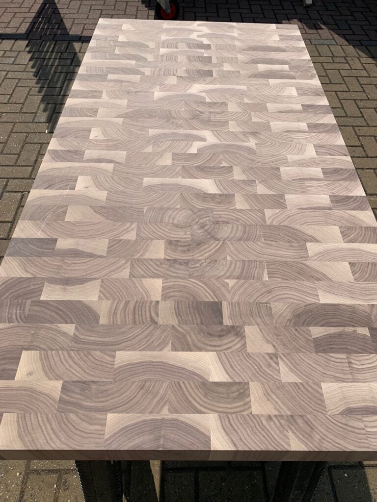 End Grain Walnut Worktops - Wood Worktops