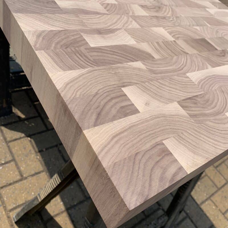 End Grain Walnut Worktops - Wood Worktops