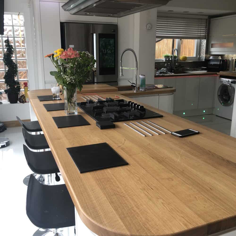 Full Stave Prime Oak Worktops - Wood Worktops