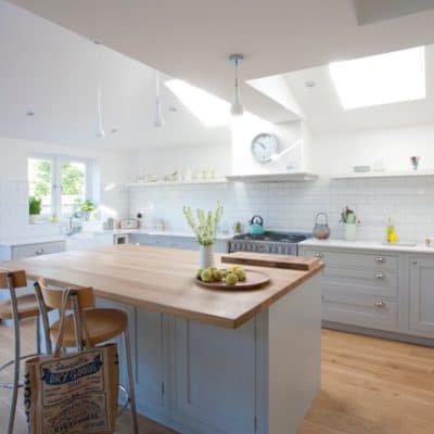 Full Stave Rustic Oak Worktops - Wood Worktops