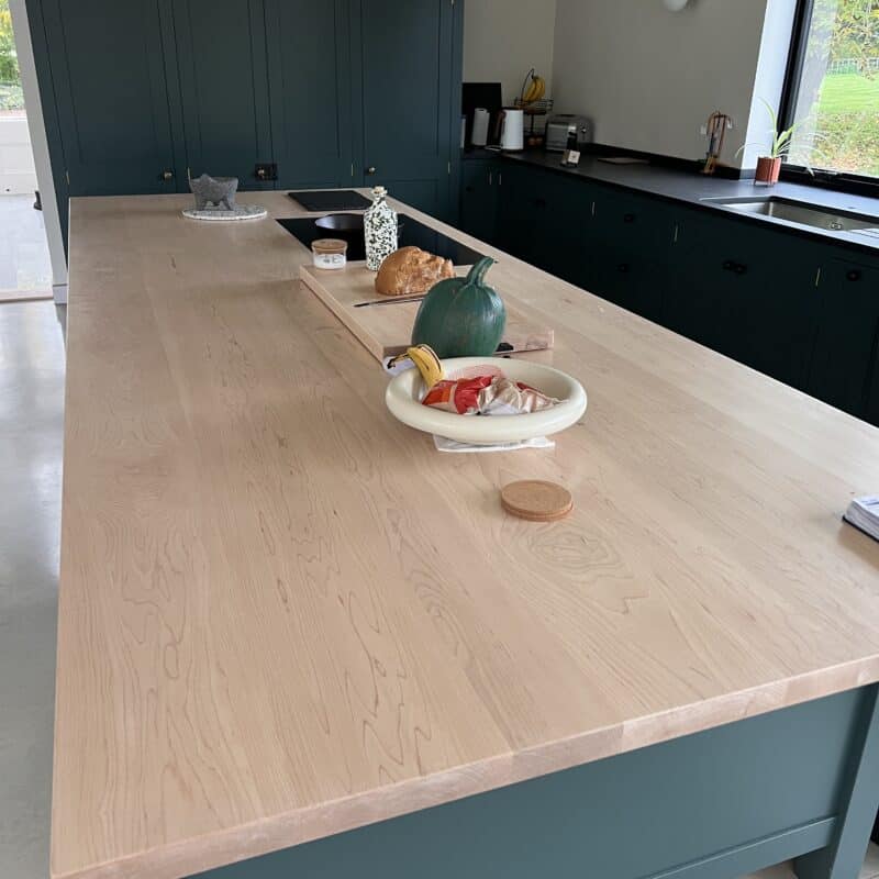 Full Stave Maple Wood Worktops - Wood Worktops