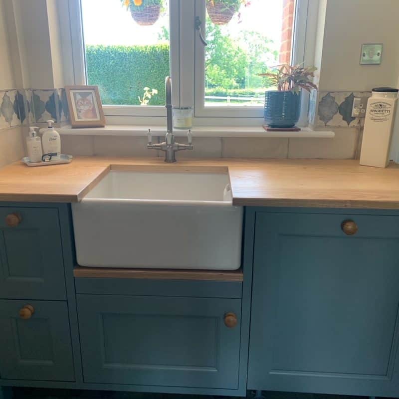 Full Stave Ash 27mm - Wood Worktops